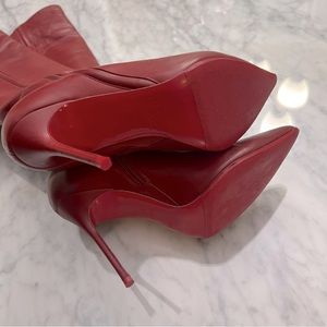 Christian Louboutin | Shoes | Hotrihanna Louboutin Armurabotta Red ...